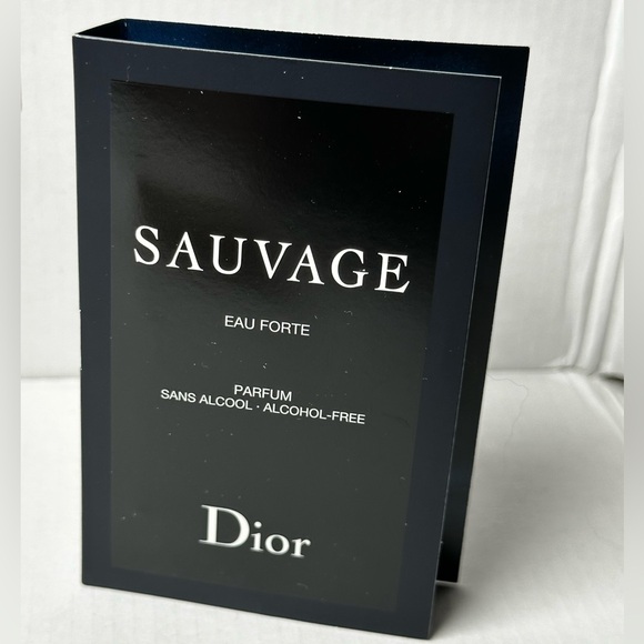 Dior | Other | Dior Sauvage Eau Forte Parfum Alcohol Free New Ml Sample ...